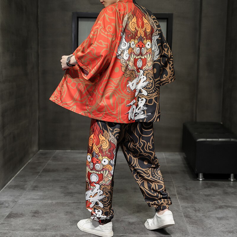 Style Mens Traditional Chinese Clothing Tang Set D... – Grandado