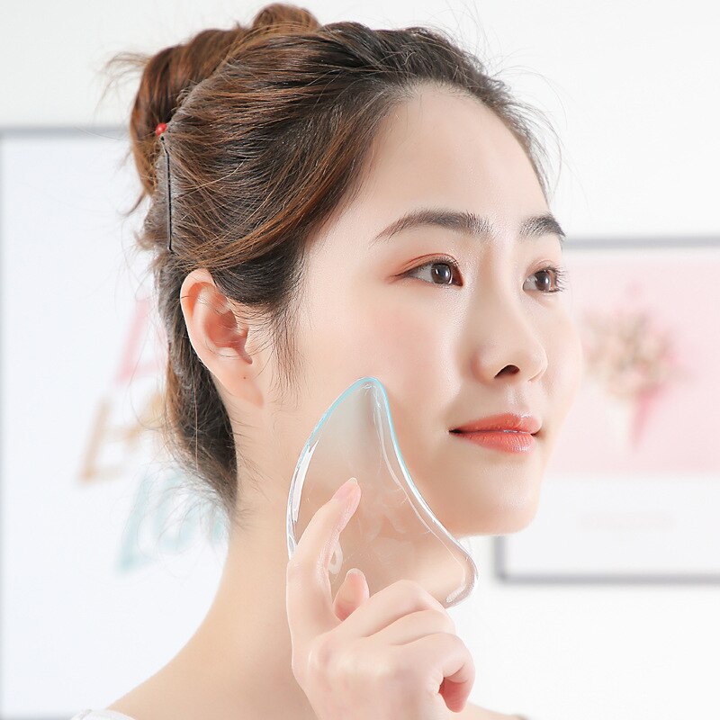 1PC Crystal Guasha Massage Face Massag Gua Sha Boa... – Grandado