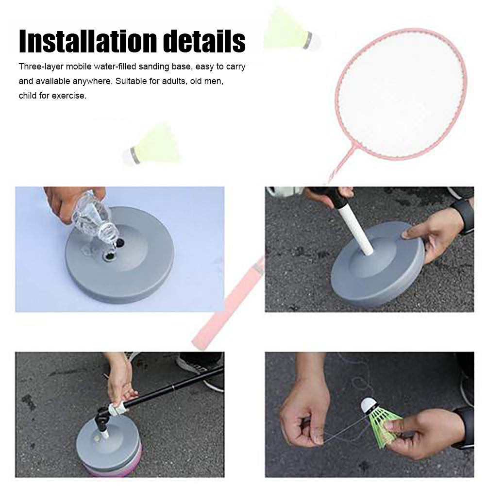 Portable Badminton Training Ball Set Single-player... – Grandado