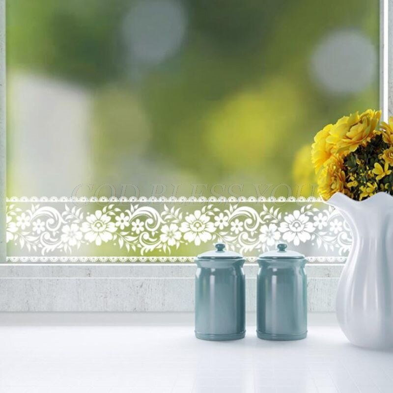 1Roll 10m Floral Printed Lace Border Sticker Water... – Grandado