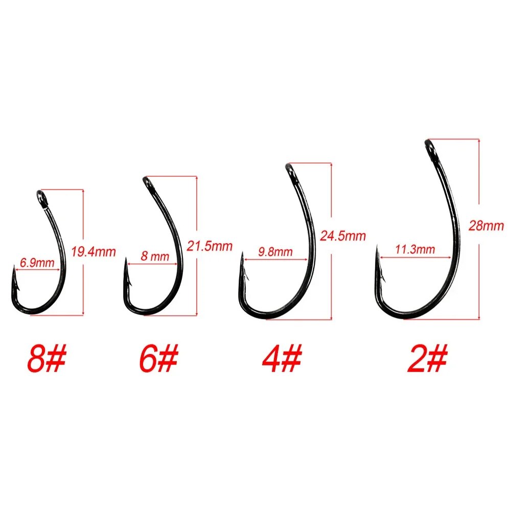 Hirisi 6pcs Carp Fishing Accessories Hair Rig Fish... – Grandado