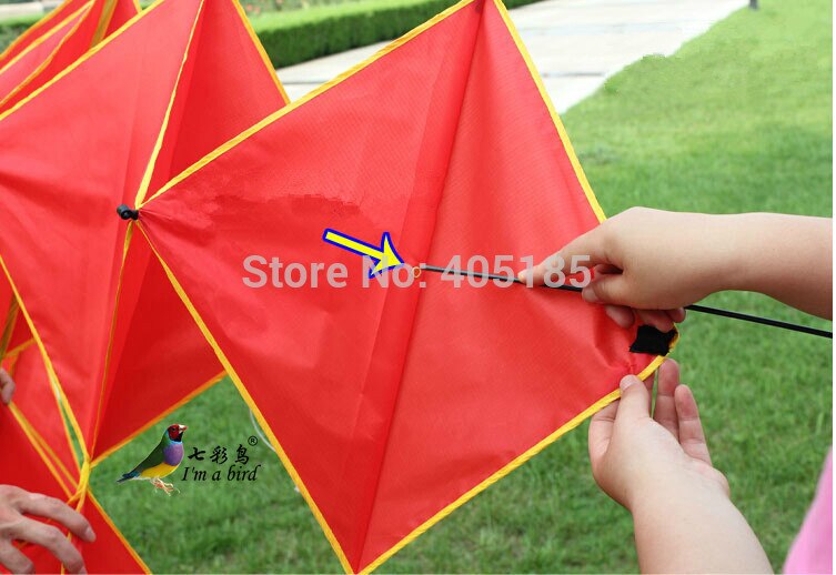 Outdoor Fun Sports 3D Red Diamond kite Good Flying – Vicedeal
