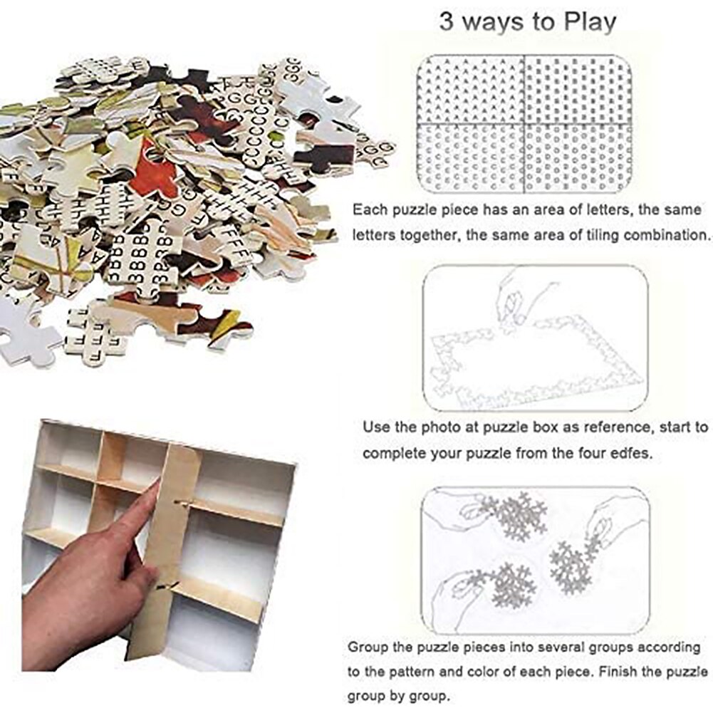 1000Pcs Adult Kids Jigsaw Puzzles Beach Coconut Tr... – Grandado