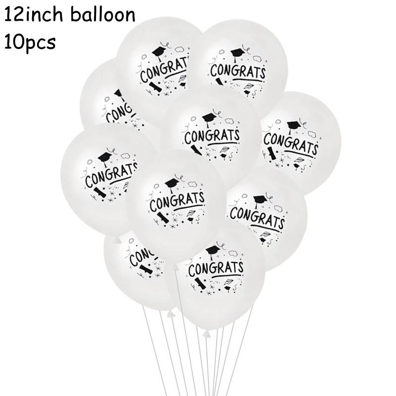 Graduation Balloons Congrats Grad Paper Garland Ba... – Vicedeal