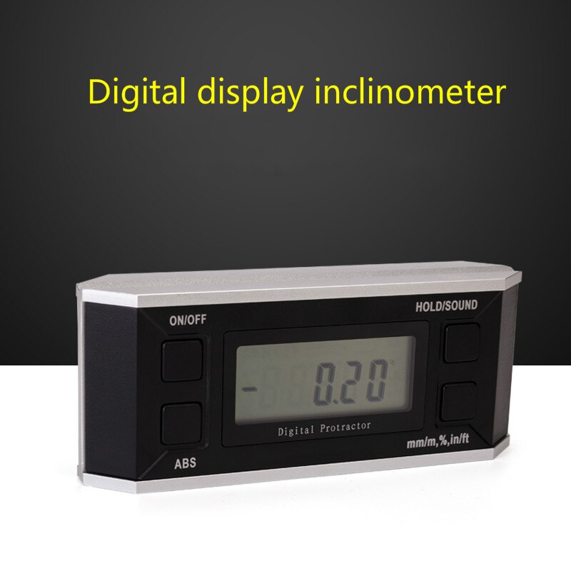 Digital display inclinometer, inclination box, hor... – Grandado