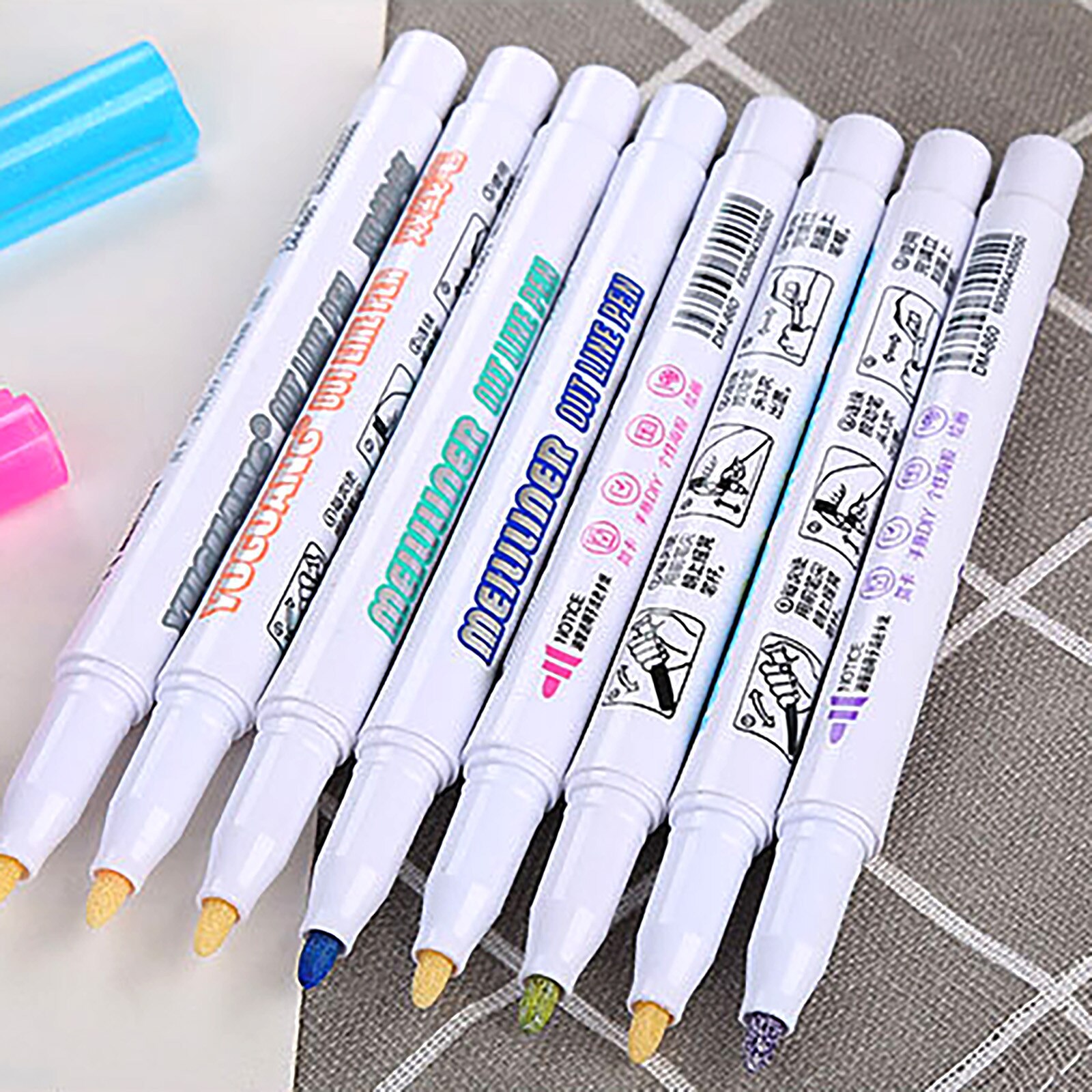 1 PC Highlighter Marker Pen Japanese Fluorescent P... – Vicedeal