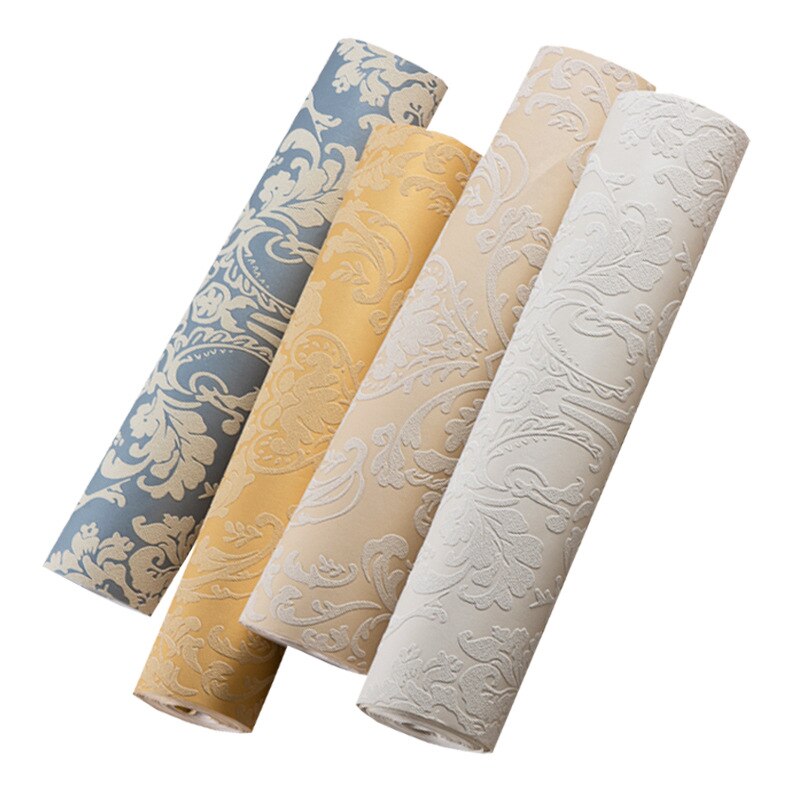 European style non woven wallpaper bedroom living ... – Vicedeal