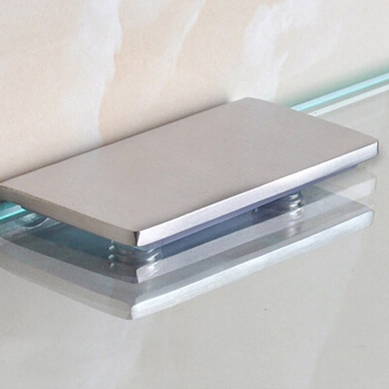 Stainless Steel Glass Clips Adjustable Wall Mounte... – Grandado