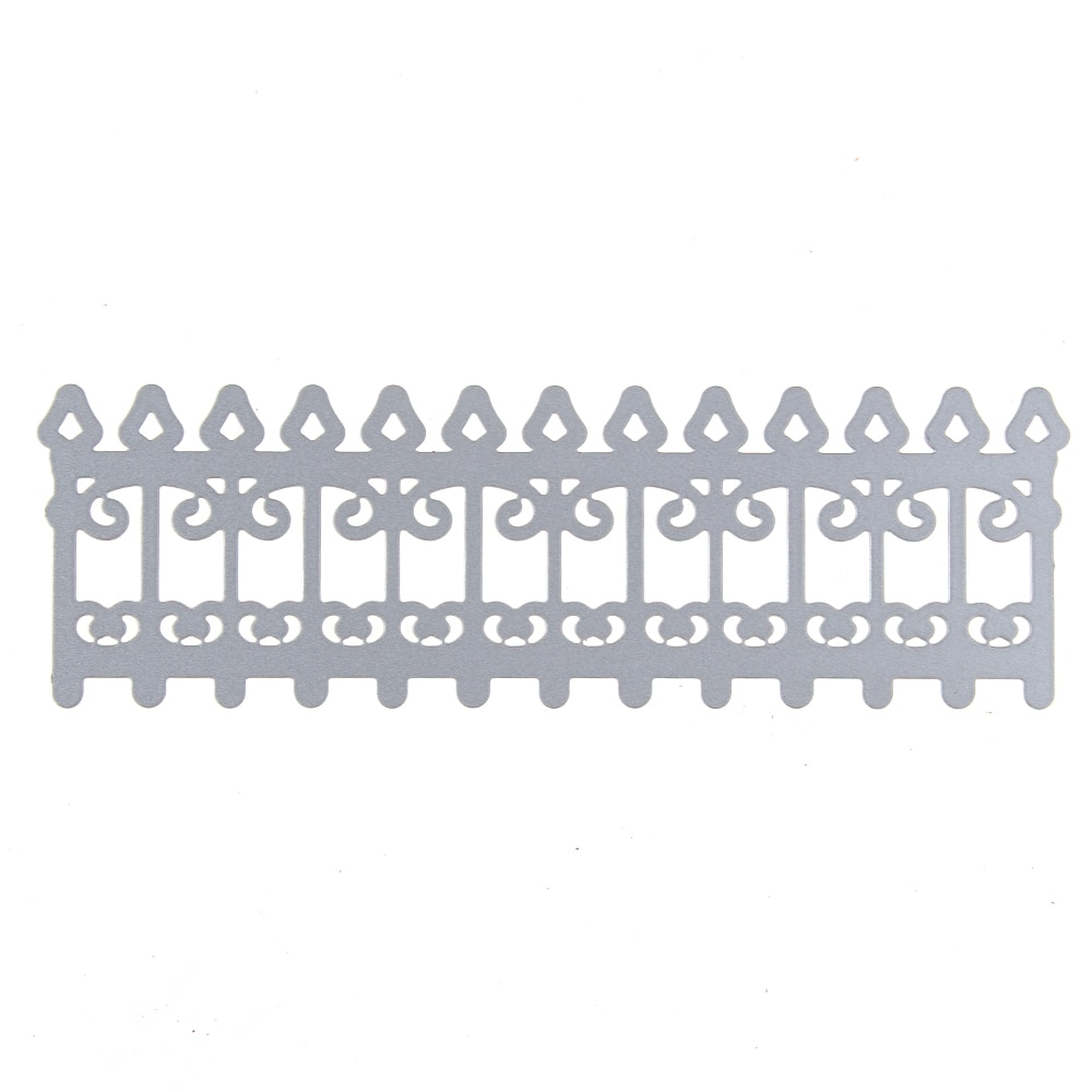Gate Fence Edge Carbon Decorative Paper Cards Temp... – Grandado