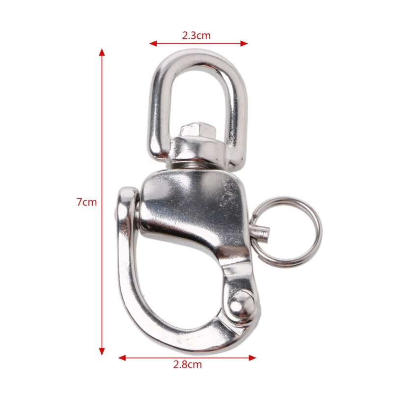 EIDRAN Marine Boat Snap Shackle Swivel Bail Yacht ... – Grandado