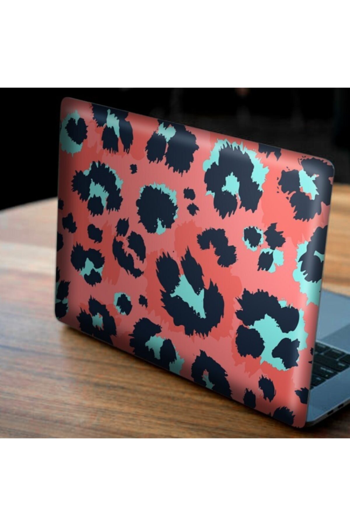 Pink Blue Leopard Pattern Notebook Sticker - Water... – Grandado