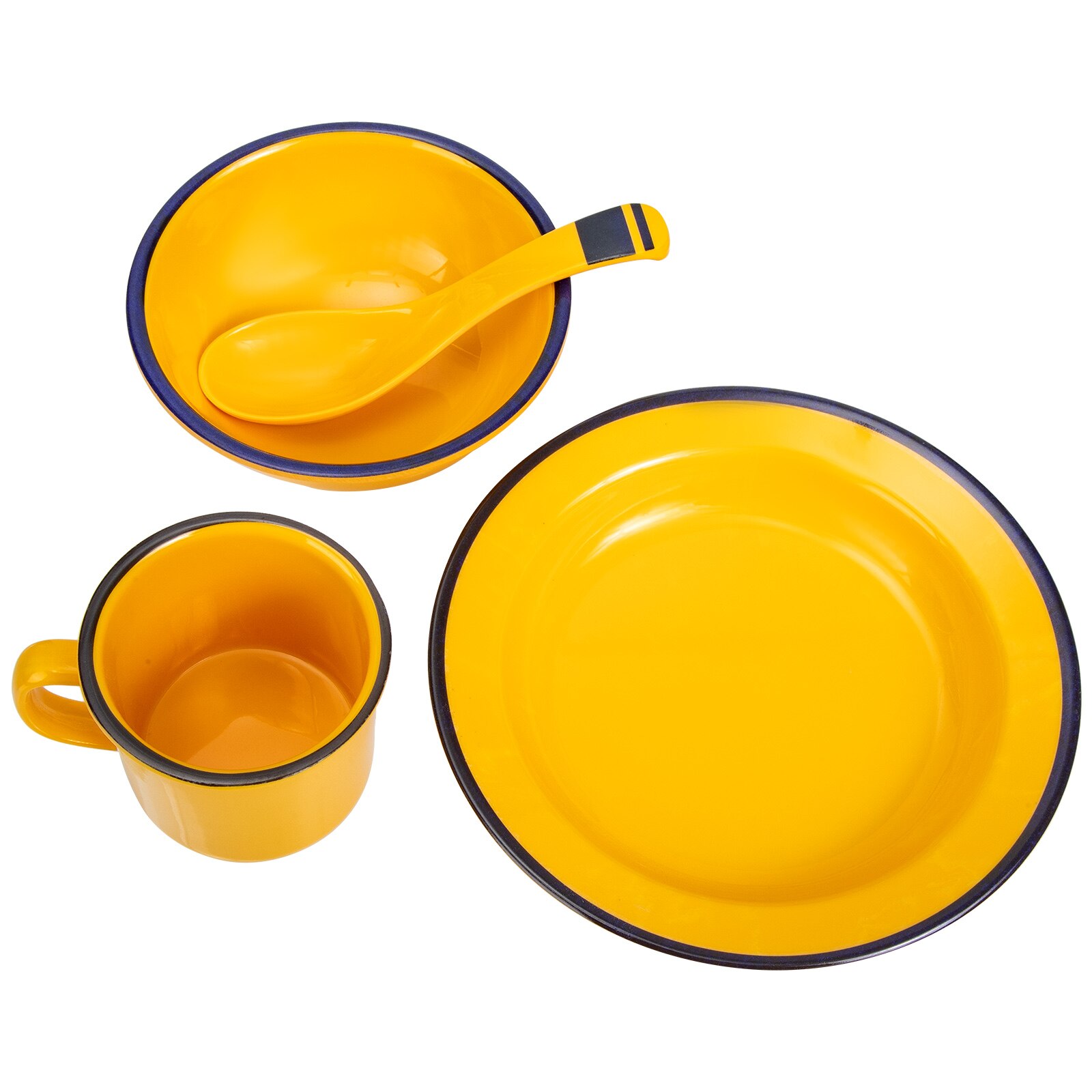1 Set Rice Bowl Set Restaurant Serving Dinnerware ... – Grandado