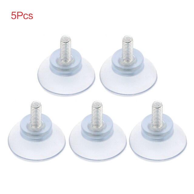 5 Pcs Rubber Suction Cup Transparent Sucker Plasti... – Grandado