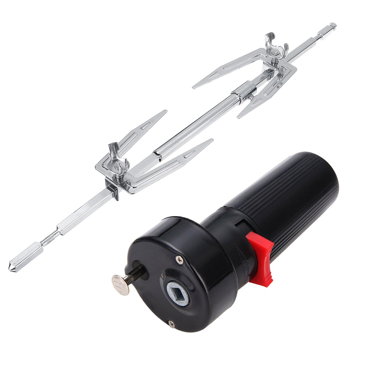 Electric BBQ Motor + Rotating Fork Rotisserie Gril... – Vicedeal