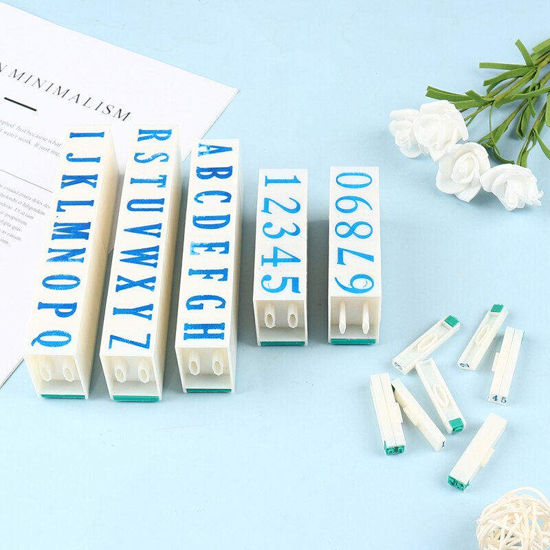 A Tot Z Letters Engels Stempel 1-9 Digitale Symboo... – Vicedeal