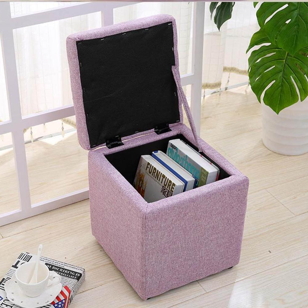 Large Storage Dressing Makeup Footstool Pouffe Foo... – Grandado