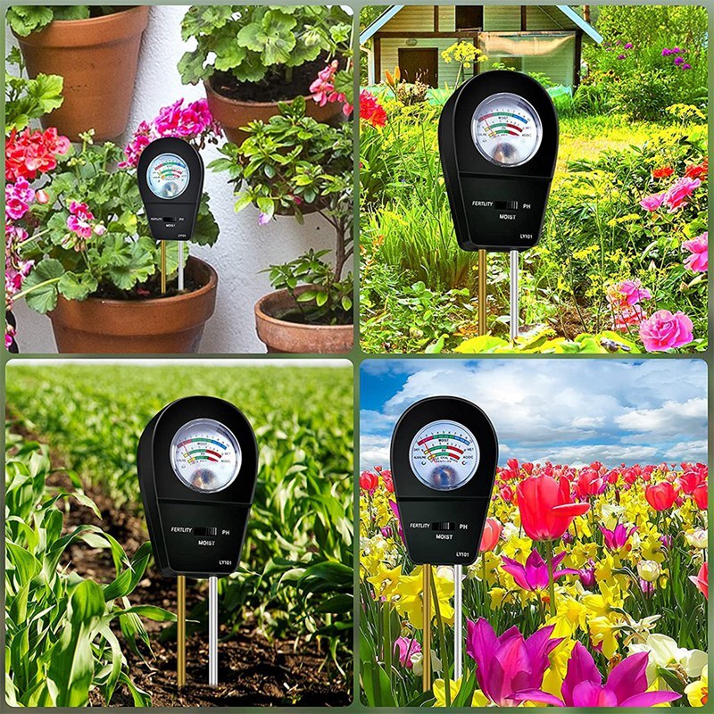 Soil Moisture Meter for Plants, 3-In-1 Soil PH Met... – Grandado