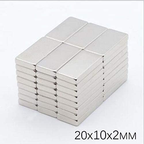 5/10/15/20/50Stck 20x10x2 Neodym Magnet 20mm x 10m... – Grandado