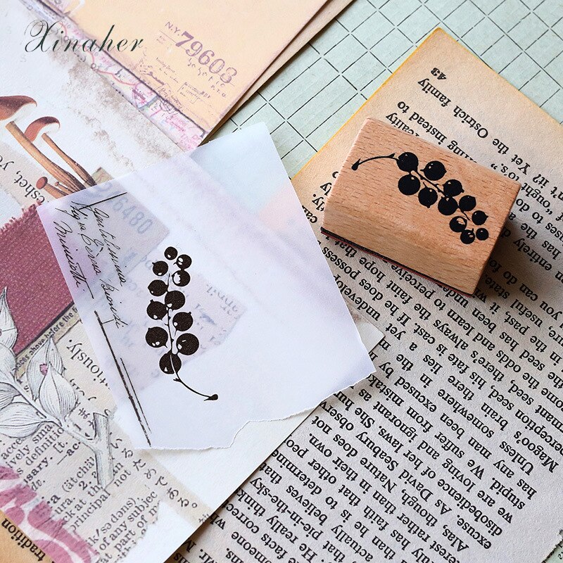 1-2 stks/set Vintage Planten Leaf decoratie stempe... – Grandado