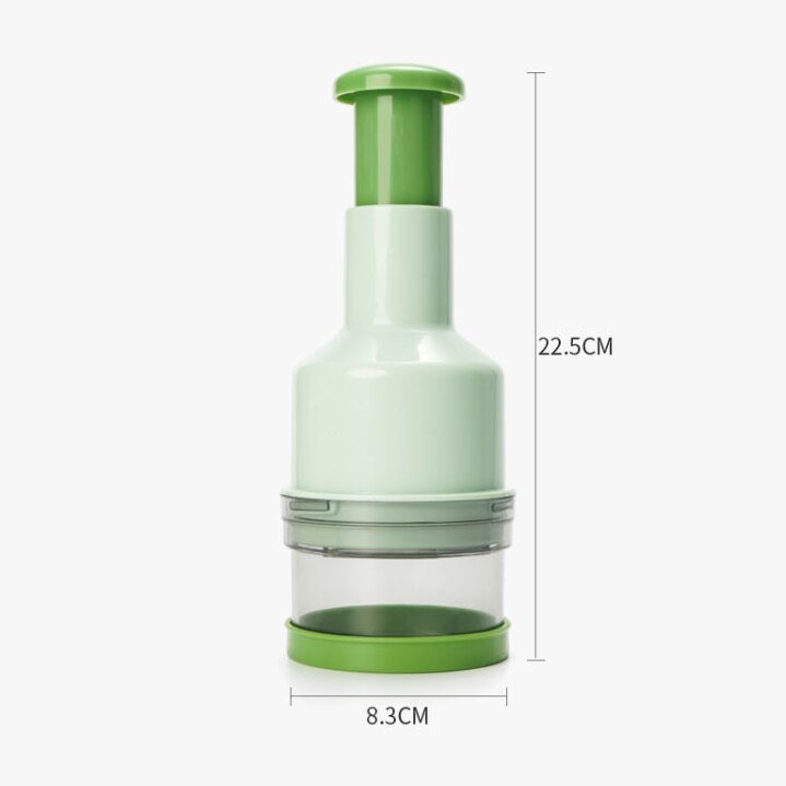 ERMAKOVA Garlic Onion Chopper Cutter Slap Chop Veg... – Vicedeal