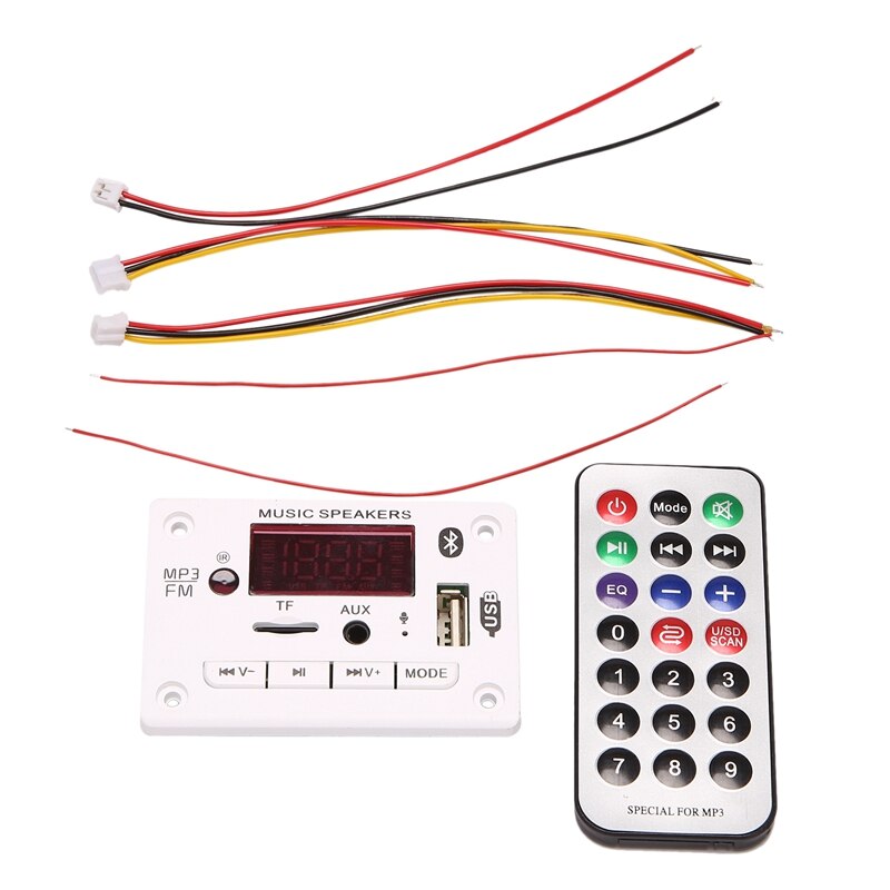 MP3 Decoder Board,Digital Color Screen Display Dec... – Grandado