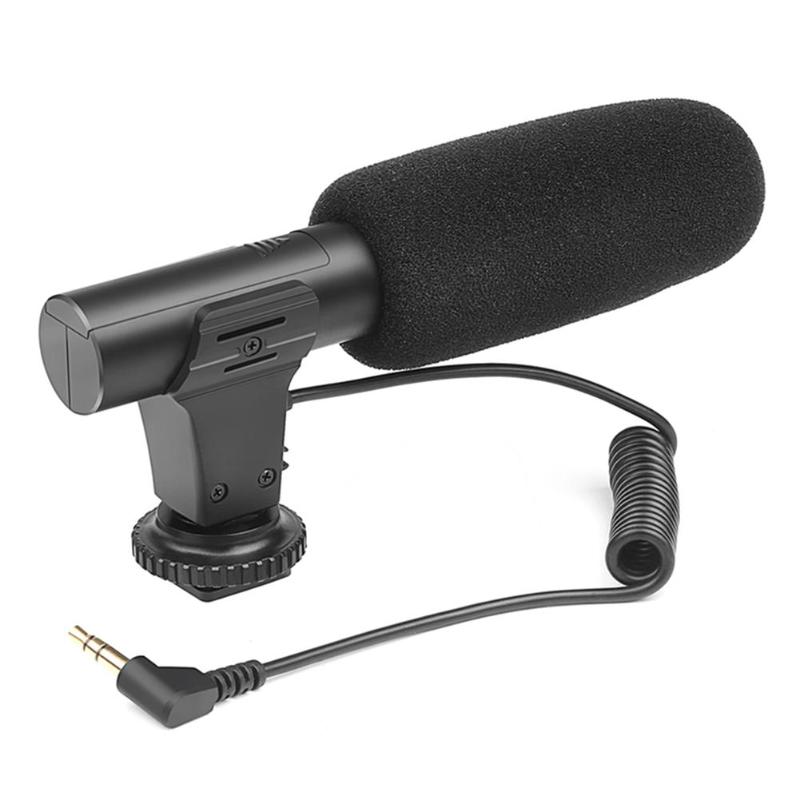 MIC-05 Interview Back-Pole Capacitive Microphone 3... – Grandado