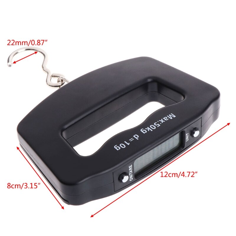 Portable Digital Hand-held Scale 50Kg Baggage Fish... – Vicedeal