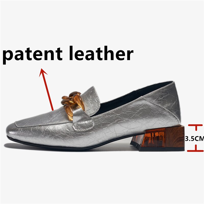 Fedonas Mode Beknopte Lakleer Vrouwen Casual Schoe... – Grandado