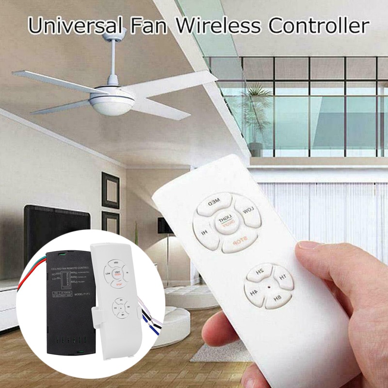 Universal Ceiling Fan Lamp Remote Control Kit Timi... – Grandado