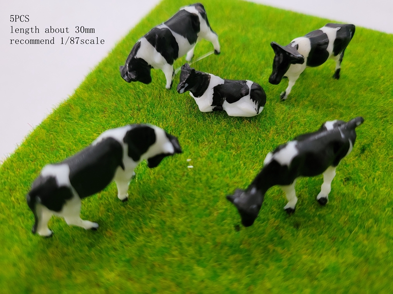 1:87HO Scale Model Cows farm animal landscape mode... – Grandado
