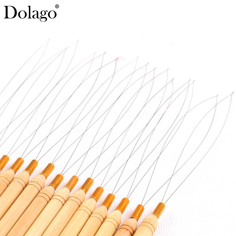 10pcs/set Hair Extension Tools Pulling Hook Bead D... – Grandado