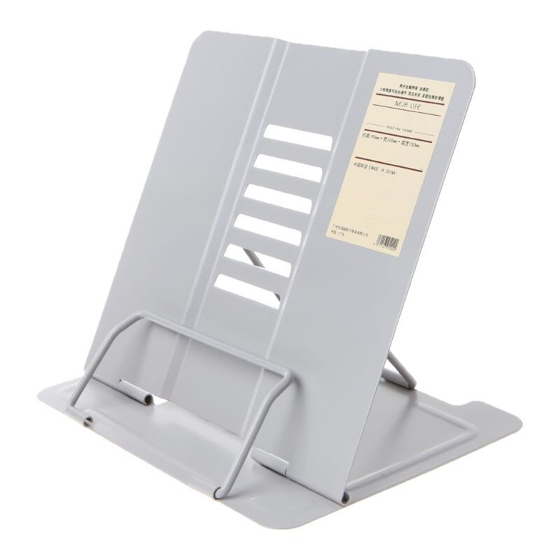 Portable Metal Adjustable Reading Book Holder Supp... – Grandado