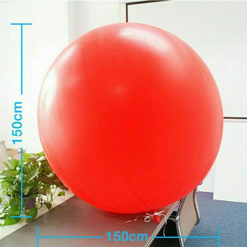 72 Inch Red Latex Balloon Round Climb-in Inflatabl... – Grandado