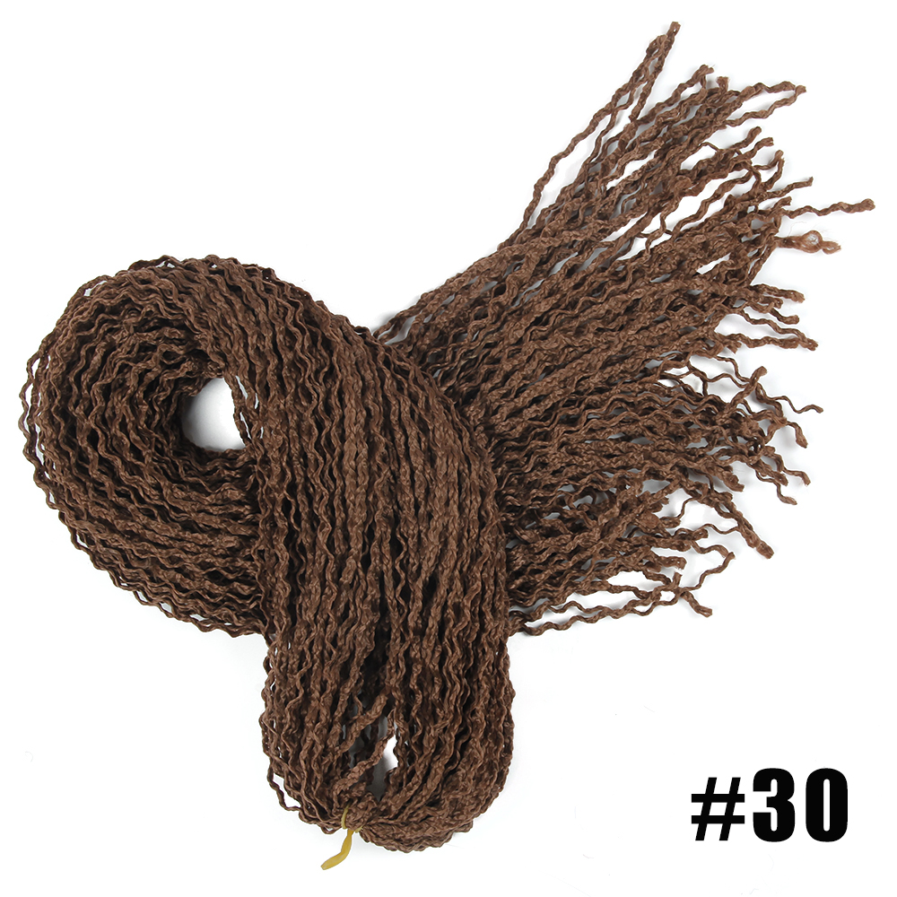 Mixed color women's braiding hair 24 inches synthe... – Vicedeal