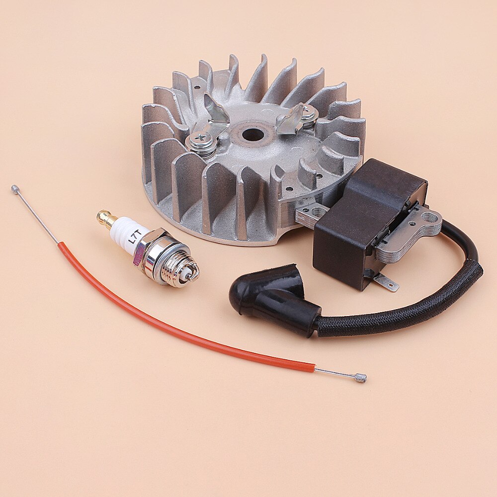 Flywheel Ignition Coil Module Throttle Cable Kit F... – Grandado