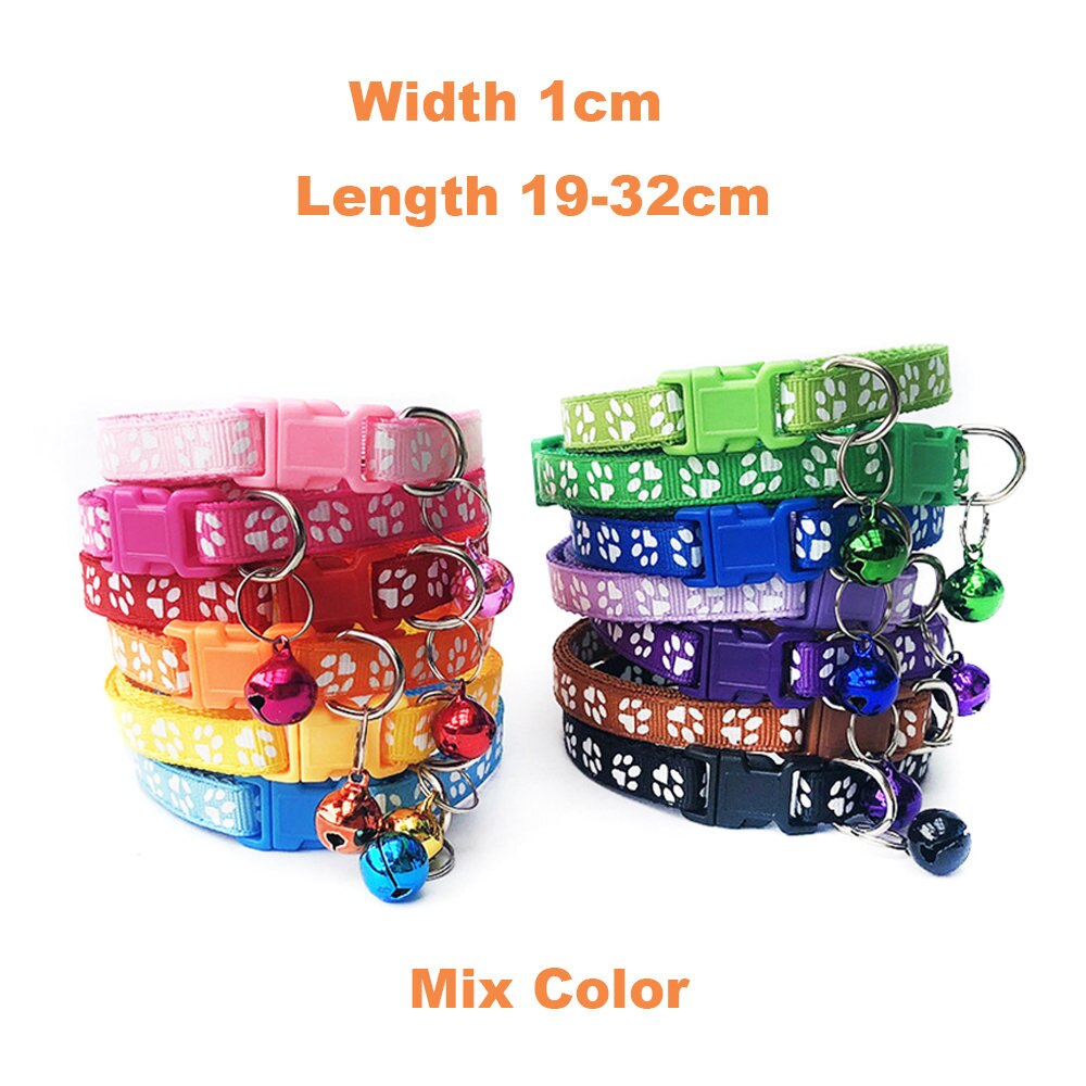100pcs Collars Cat Necklace Dog Collar Pet Product... – Grandado