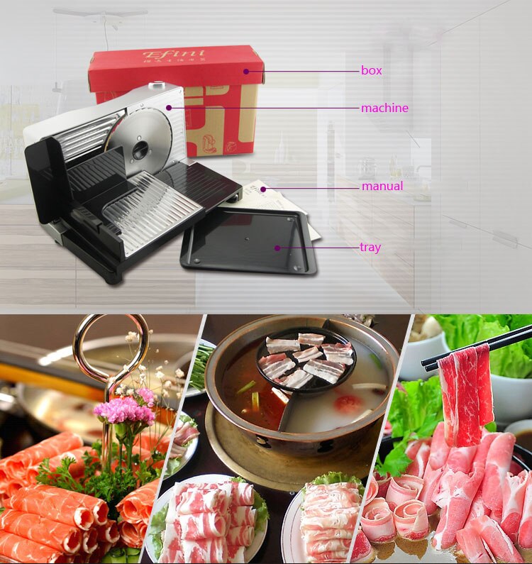 Haushalt elektrische fleisch slicer Fleischwolf Mi... – Vicedeal