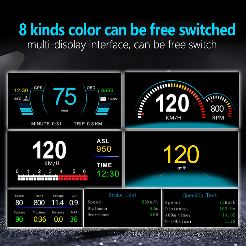 Projector Hud OBD2 + Gps Dual Mode Head Up Display... – LovingPrices