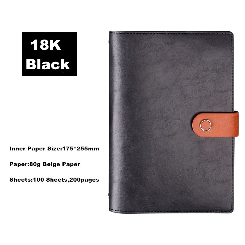 Refillable Writing Book, A5 Binder 6 Rings Loose L... – Grandado