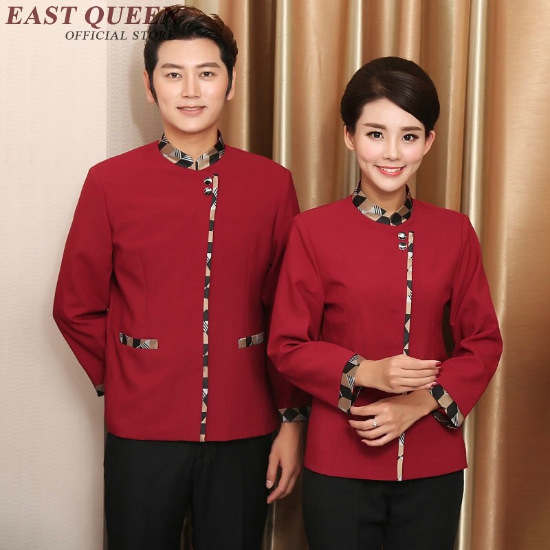 Chinese hotel clothes for waiter hotel cleaner uni... – Grandado