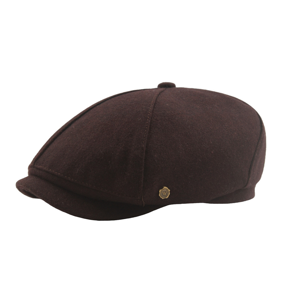 Cool Men Beret Beanie England Gentleman Style Wool... – Vicedeal