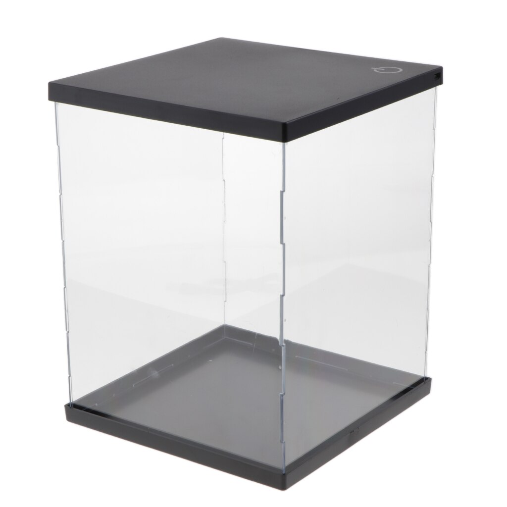 Acrylic Display Cube Trophy Display Case Dustproof... – Vicedeal