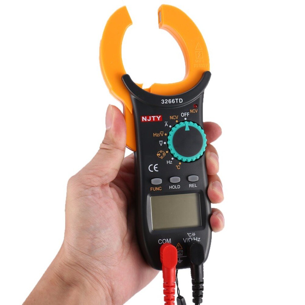 Digital Clamp Meter 3266TD DC/AC Volt Amp Ohm Diod... – Grandado