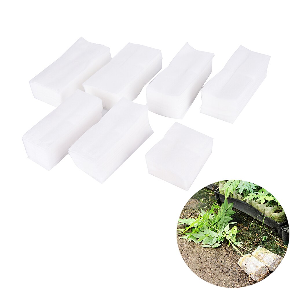 100Pcs Seedling-Raising Bags Paper Pulp Nursery No... – Vicedeal