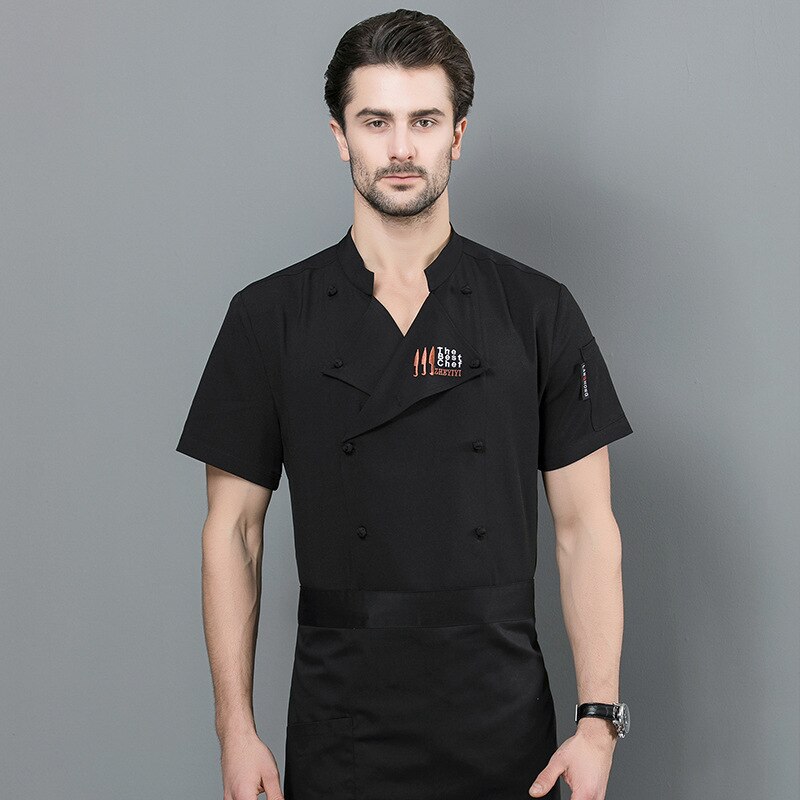 chefs work wear summer wear short sleeves hotel ho... – Grandado
