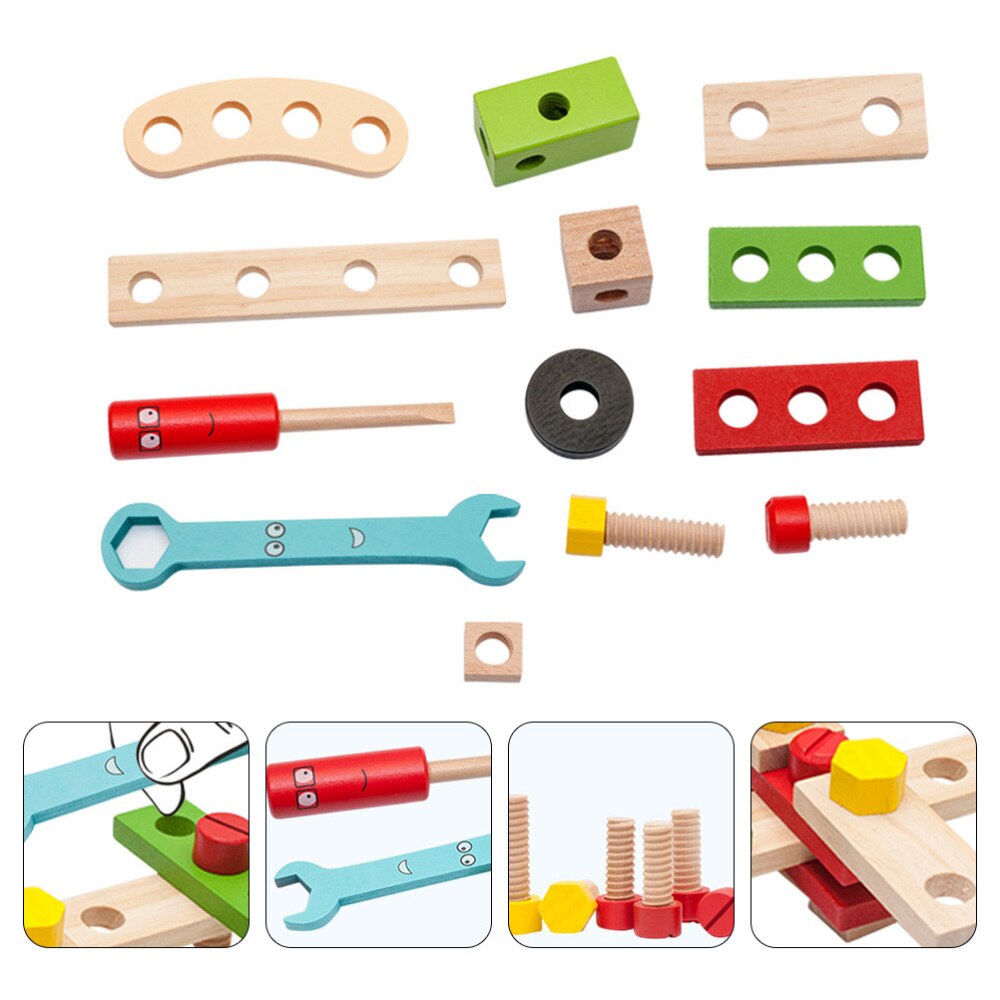 1 Set Repairing Kit Toy Simulation Wooden Repairin... – Vicedeal