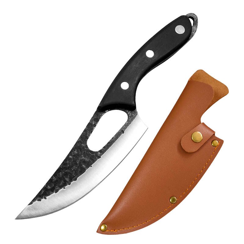 Hand Forged Boning Knife with Sheath Chef Knife Ki... – Grandado