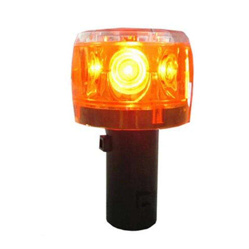 6 stücke Blinkende LED Solar-Warn Licht für Verkeh... – Vicedeal