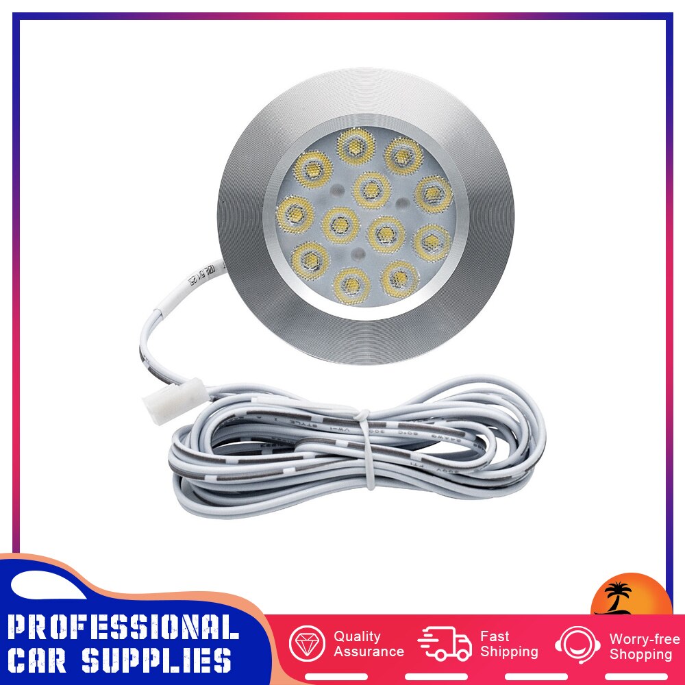 8PCS 12V 3W LED Ceiling Roof Lights RV Camper Cabi... – Vicedeal