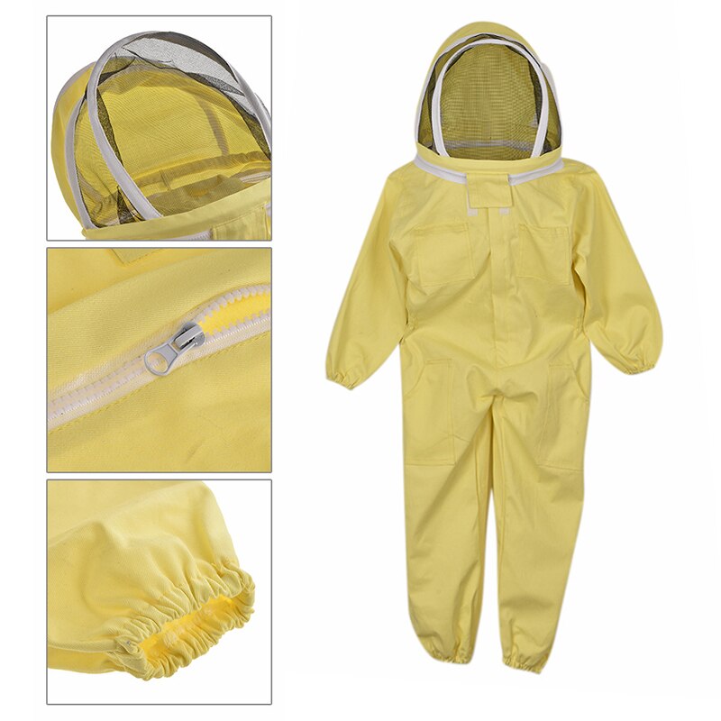Ventilated Child Beekeeping Clothing Suit Yellow C... – Vicedeal
